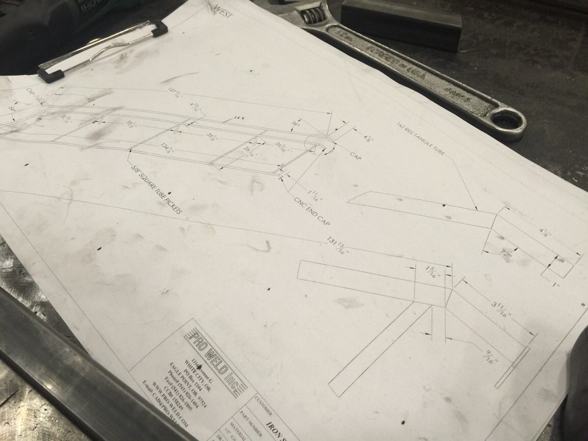 Pro Weld, Inc. ⌁ Hand Railing For Outdoor Deck