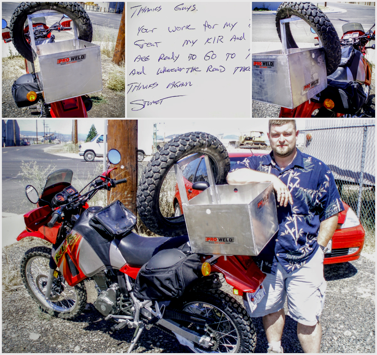 Pro Weld, Inc. ⌁ Bike Storage Cargo Box (All Weather)