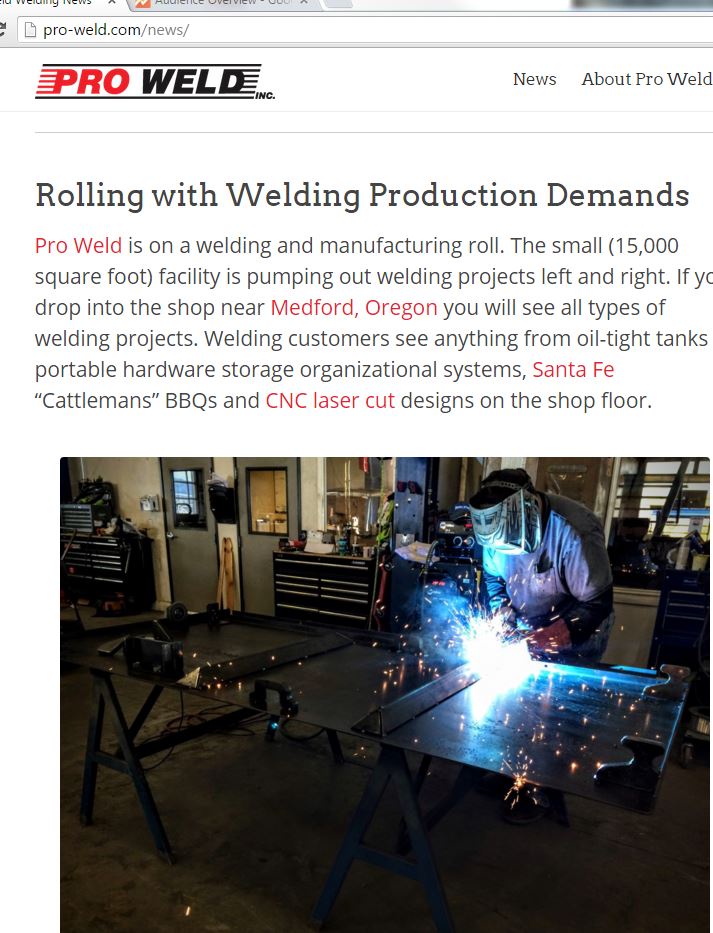 Pro Weld, Inc. ⌁ Welding Jobs: Now Hiring Fabricators for THE BEST Job ...