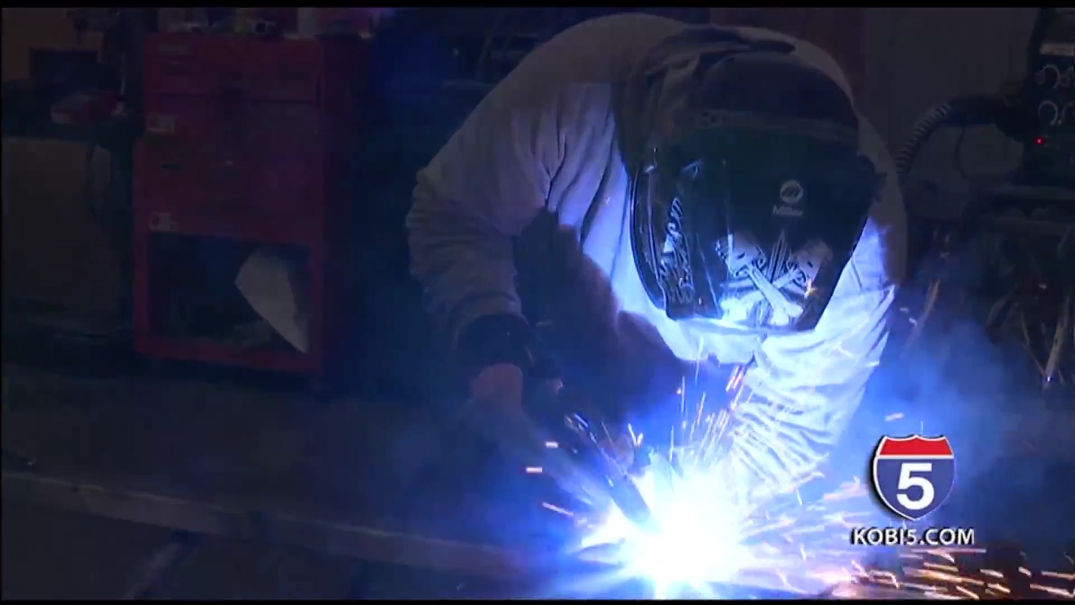Pro Weld, Inc. ⌁ PW Employee learning welding trade draws KOBI NBC5’s ...