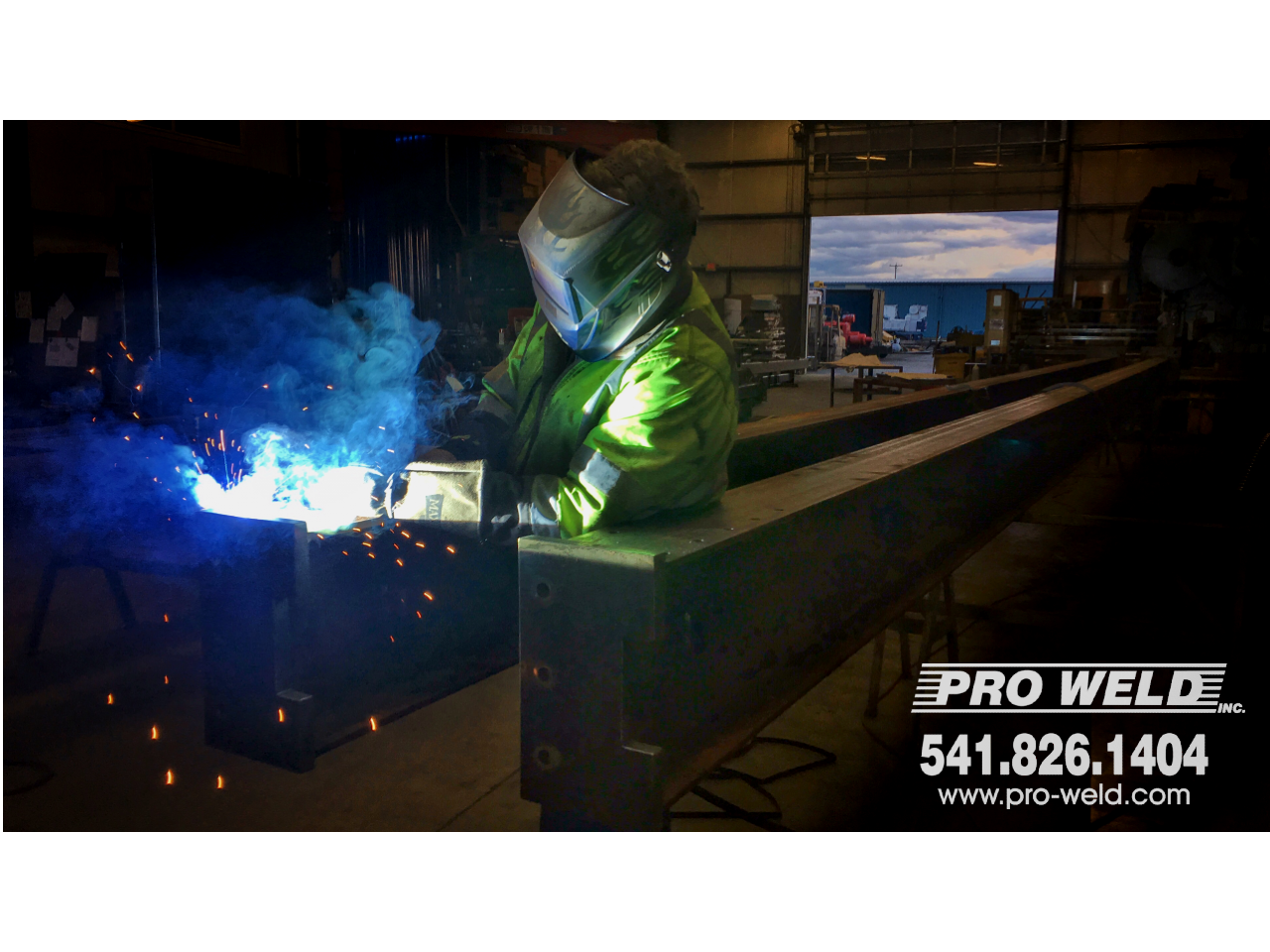 Pro Weld, Inc. ⌁ Welding in a Sea of Substation Steel Structures