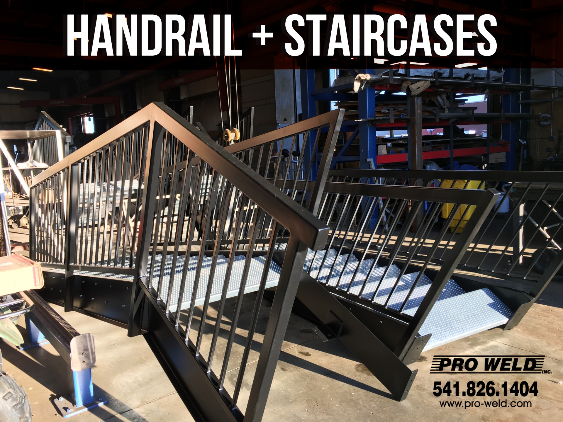 Pro Weld, Inc. ⌁ Weekly Welding Update: Handrails, Staircases ...
